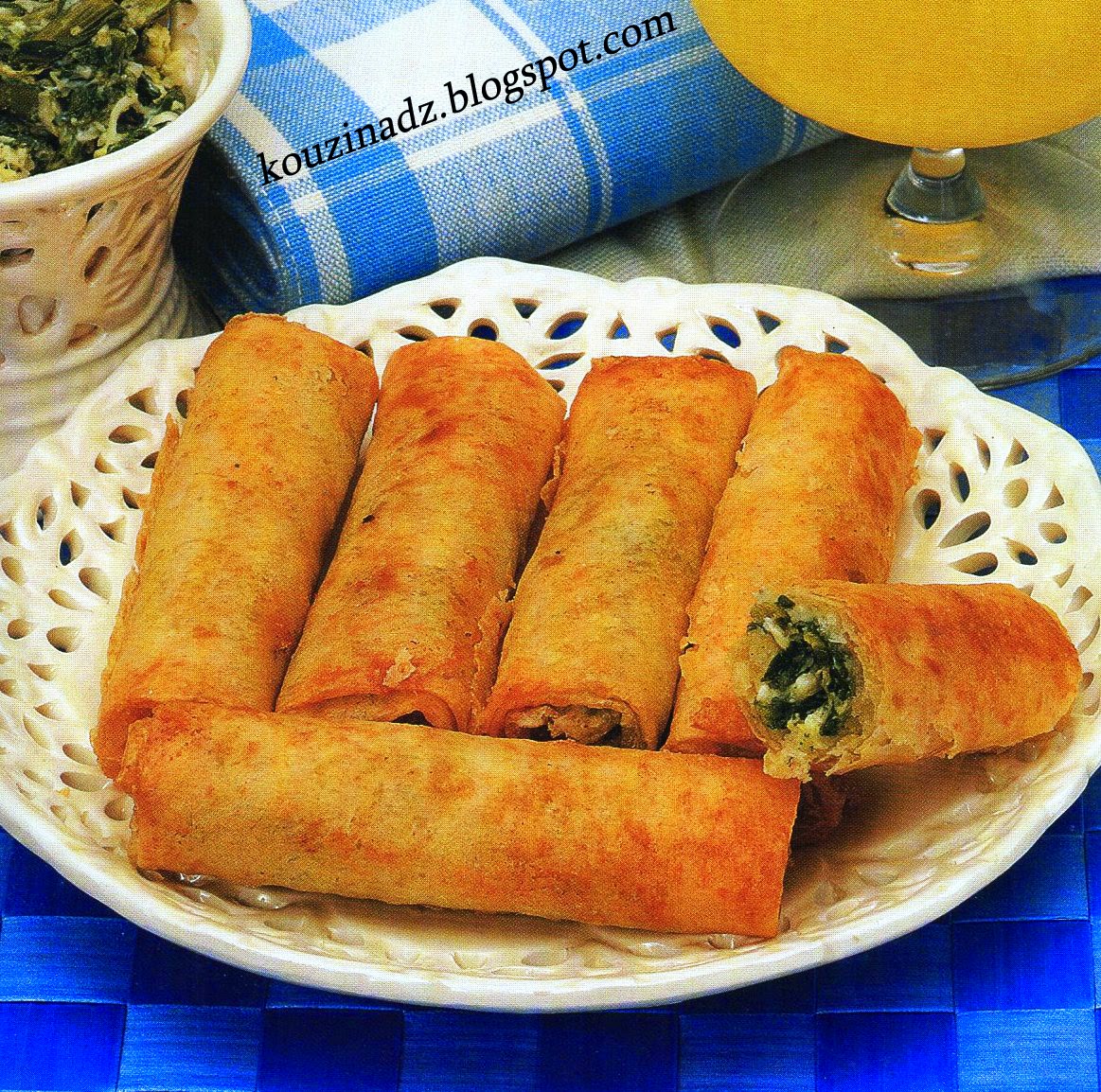 La Cuisine Algérienne: Bourek aux epinards