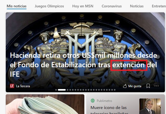 ¿Cómo lo escribo: extención o extensión?