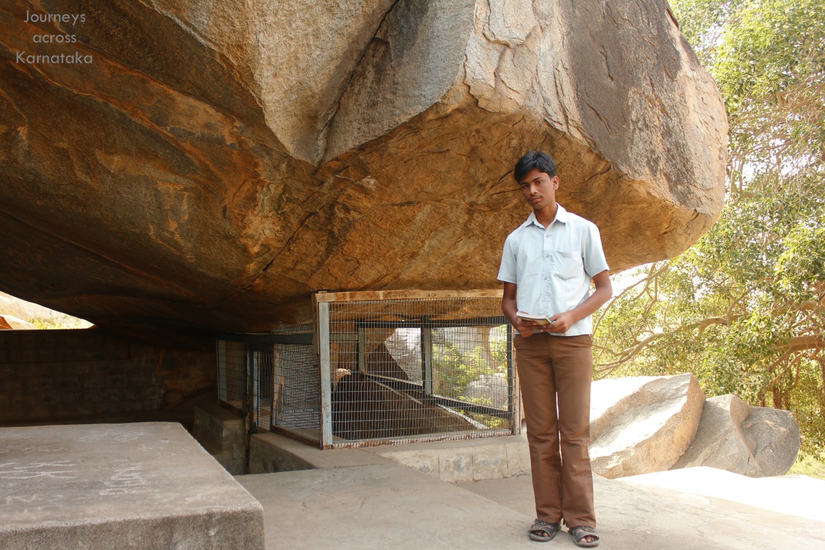 Journeys across Karnataka: Ashokan minor rock edict of Maski