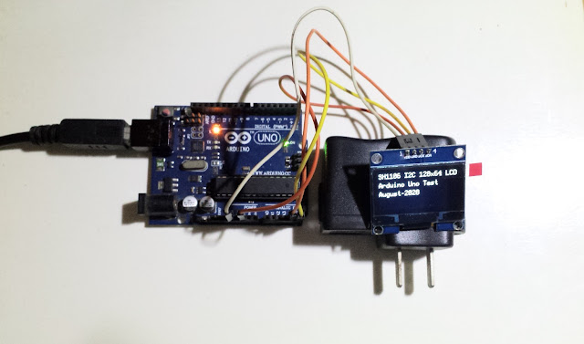 Learn Electronics and Embedded System Programming: Arduino Using SH1106 ...