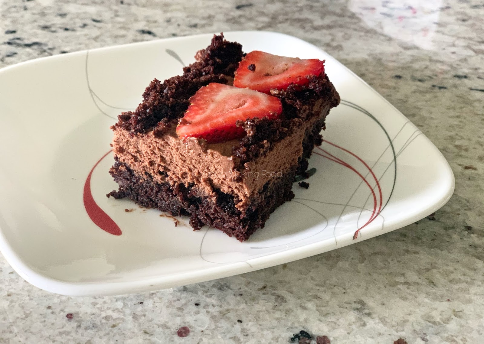 Finger Licking Food: WOYP Day # 46 Belgian Chocolate Mousse Pudding