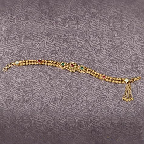 Fancy golden bracelet