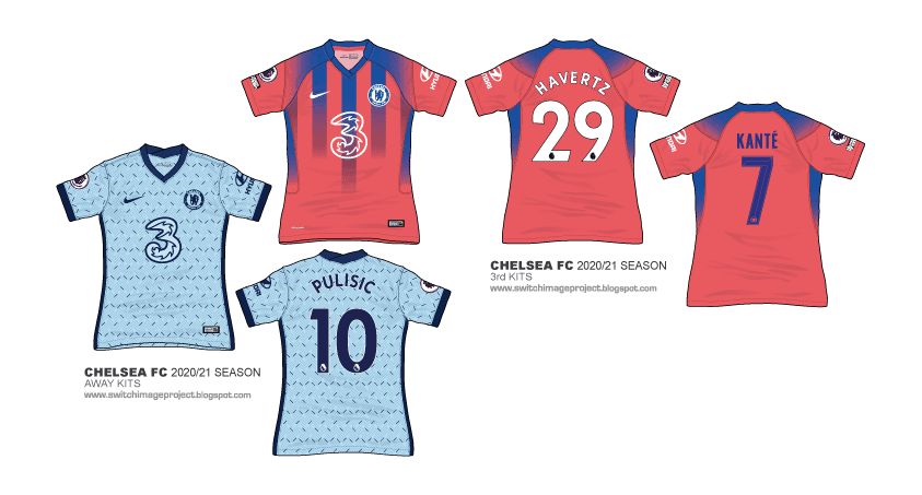 Football teams shirt and kits fan: Chelsea 2020/21 Kits Updated