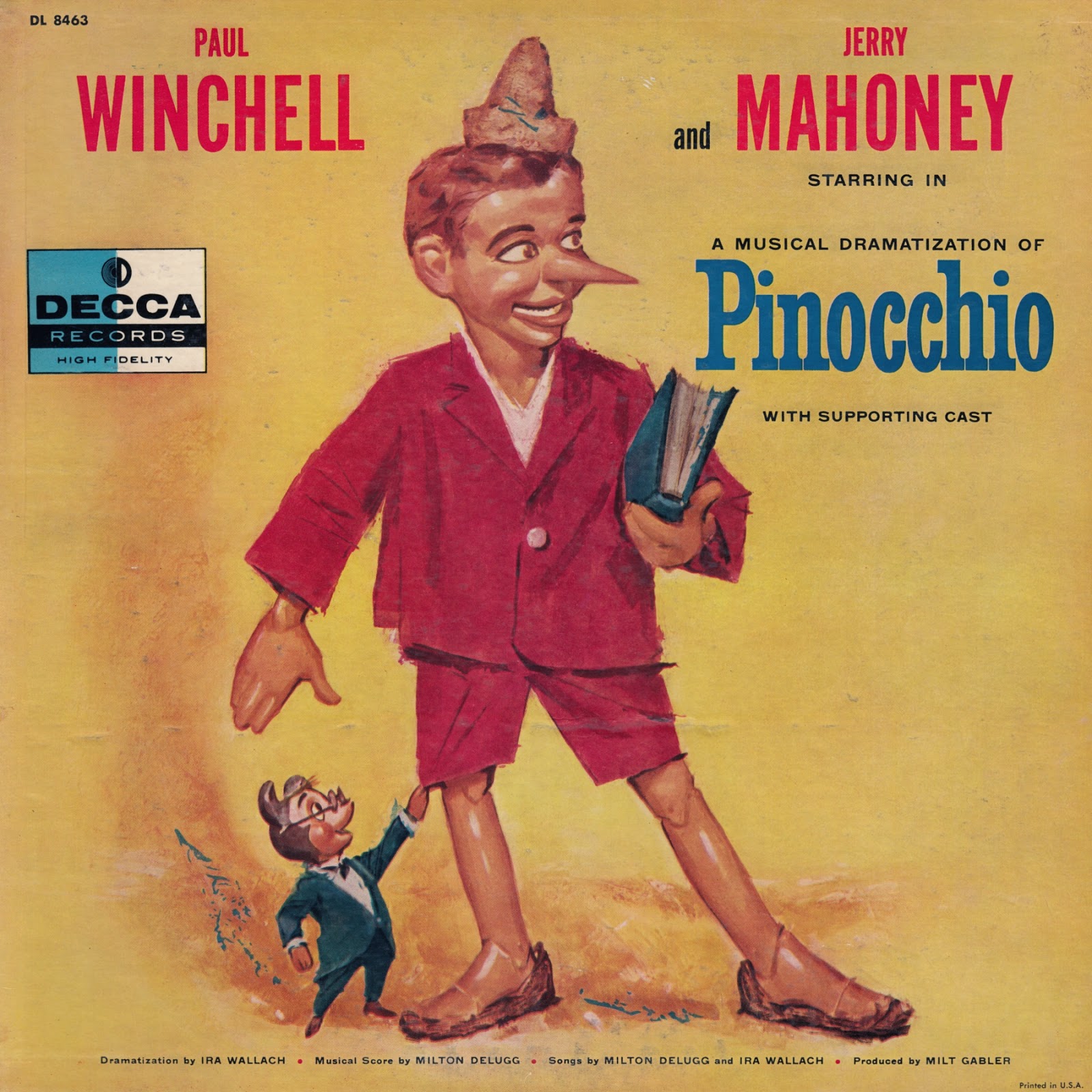 Vintage Stand-up Comedy: Paul Winchell & Jerry Mahoney - Pinocchio 1957