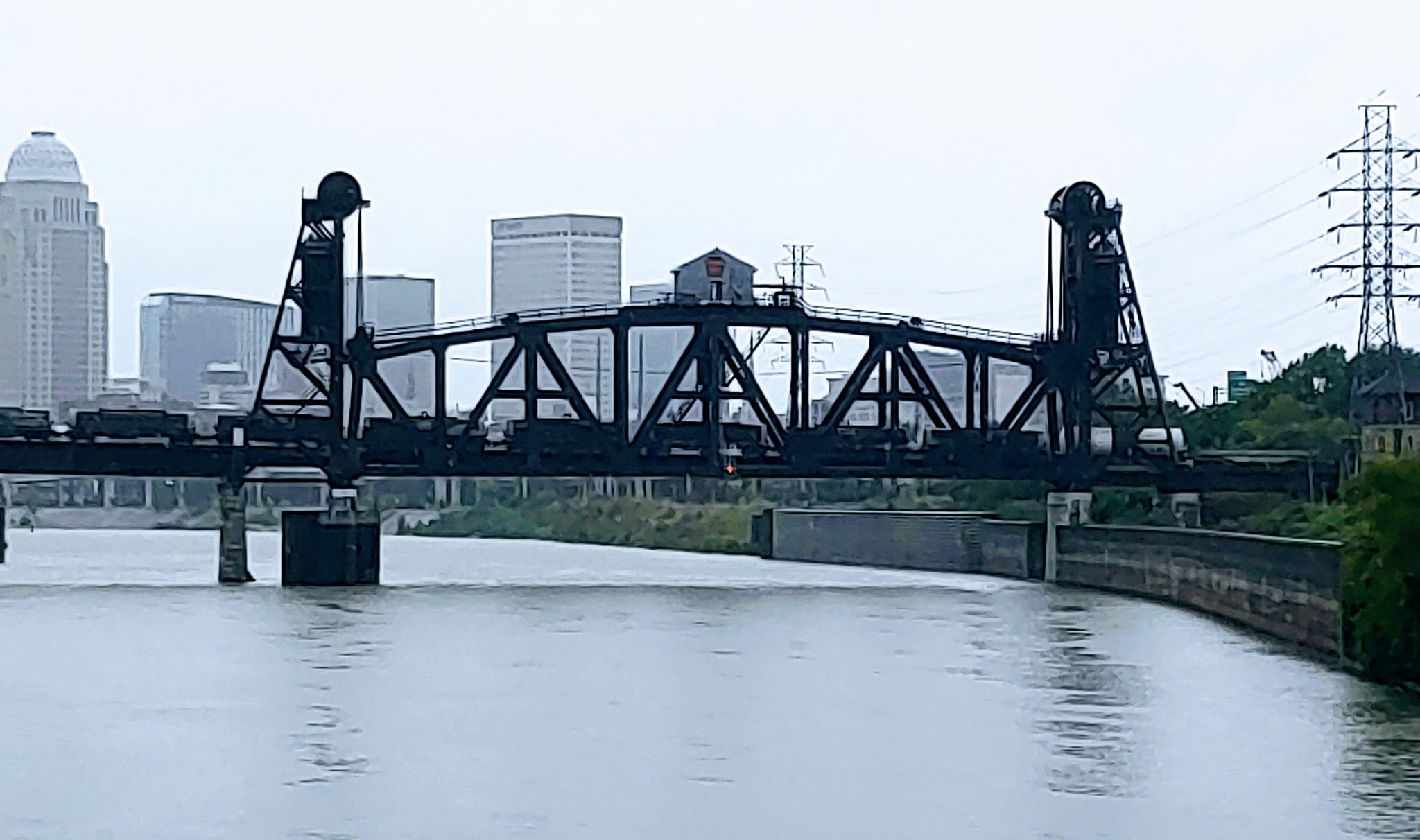Industrial History: 1870+1919 LIRC/CSX/Pennsy (14th Street) Bridge over ...