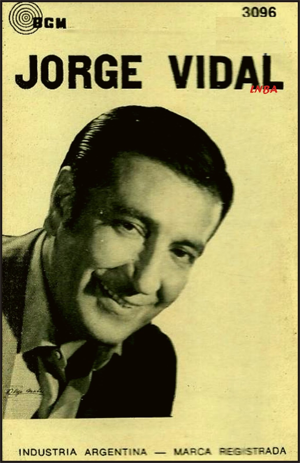 La nova Botica del Aleman.: Tango - Jorge Vidal - Casette BGM