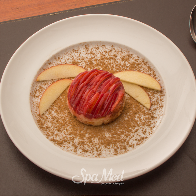 Receitas Spa Med - Torta de Maçã com Ricota
