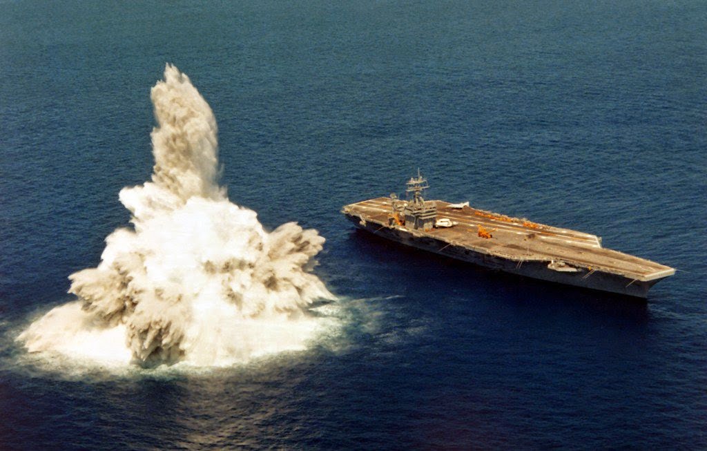 Submarine Matters: Mystery of the Major Explosion near a US Carrier ...