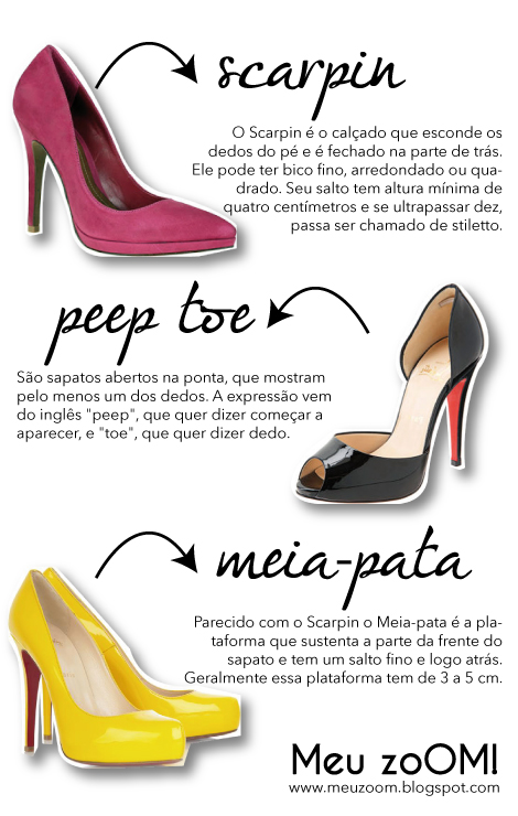 Meu zoOM!: Manual da moda...sapatos!
