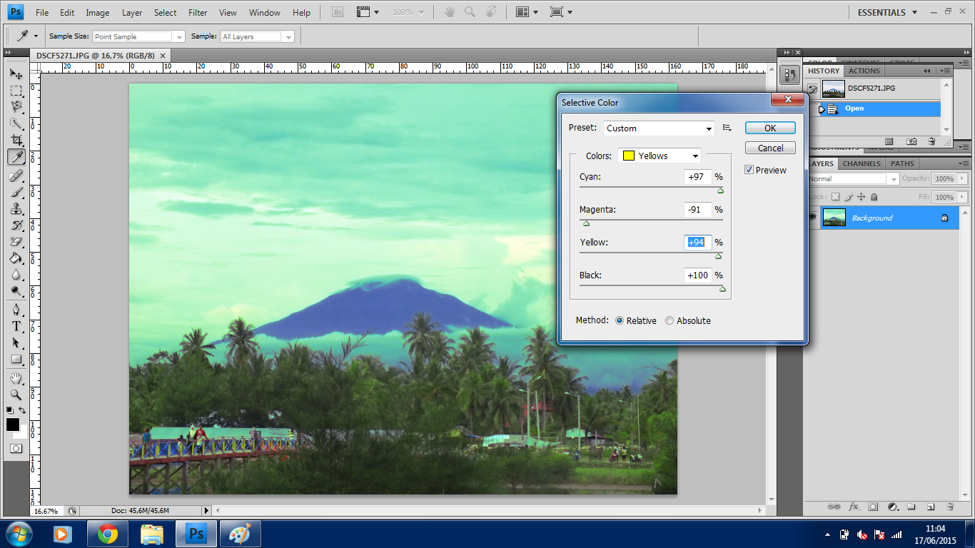tutorial cara mempercantik foto dengan fitur selective color di ...