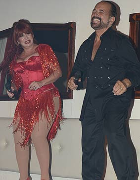 La Vedette Iris Chacon Celebro 36 años de Matrimonio Con Junno Faria ...