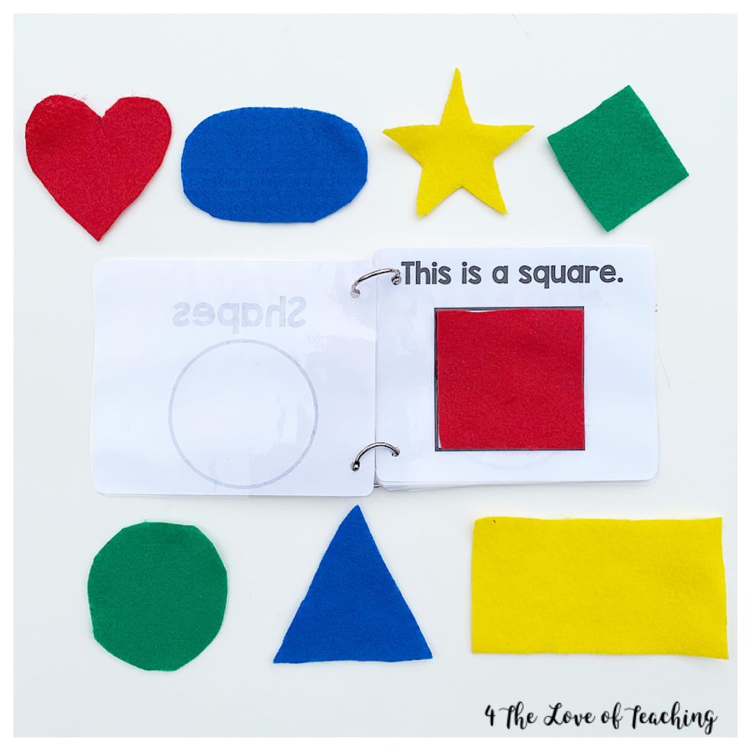 Mini Shape Book - For the Love of Teaching