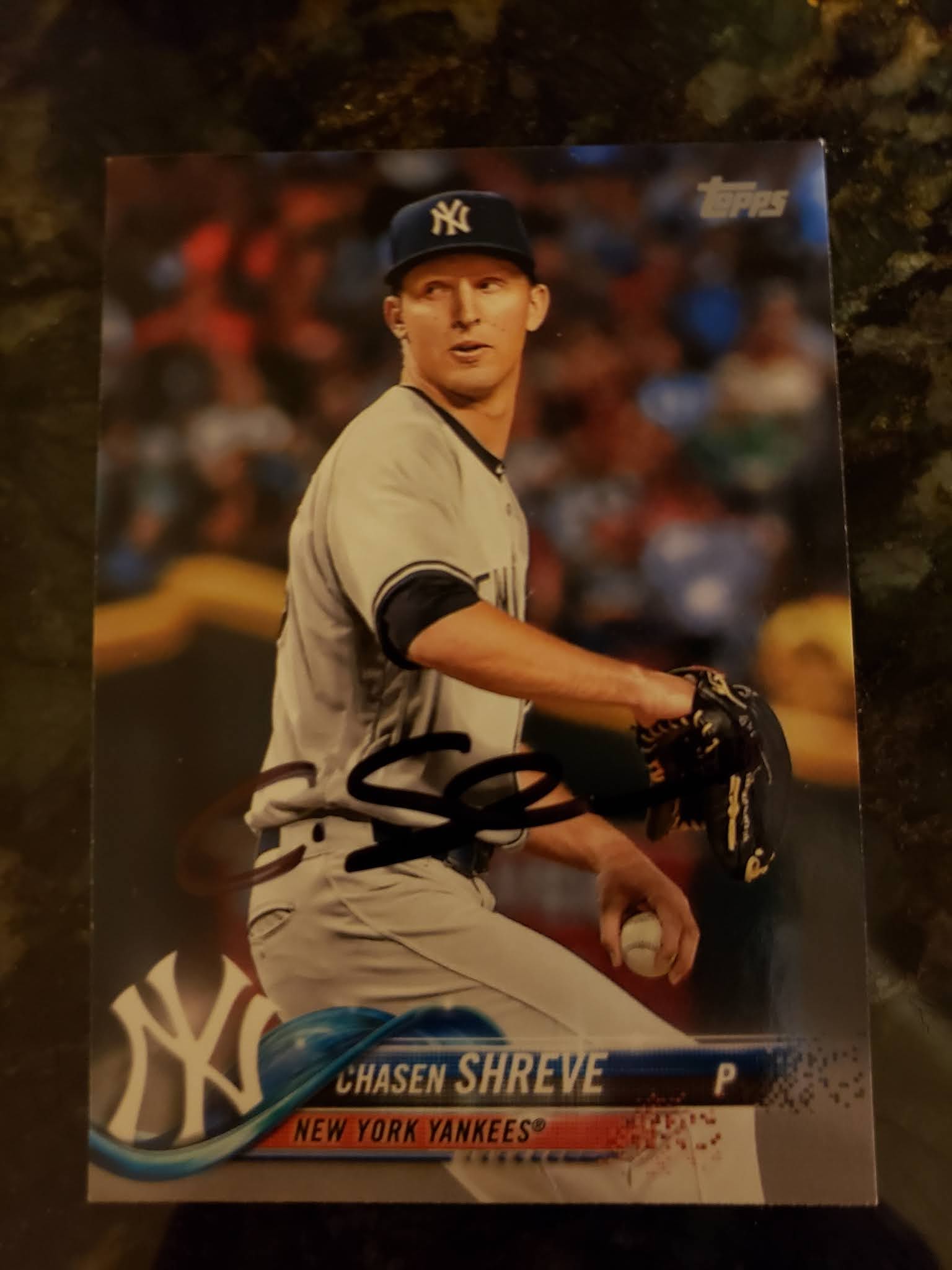 Autograph Through The Mail Athletes: Chasen Shreve