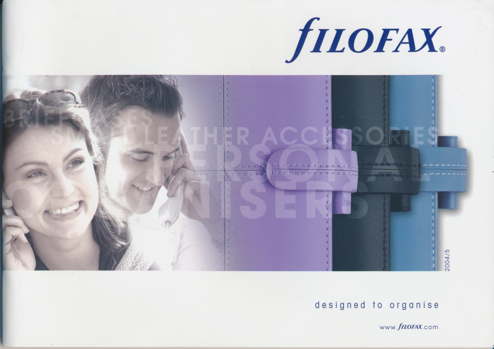 Philofaxy: Filofax Catalogue 2004-5