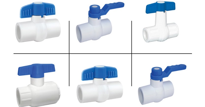 aquazenindia: Types of the UPVC Ball Valves
