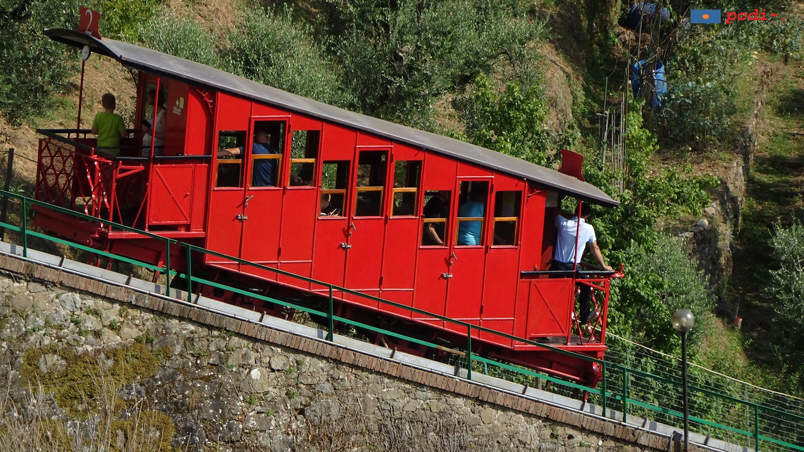 podi és podi: Montecatini Alto - Funicolare