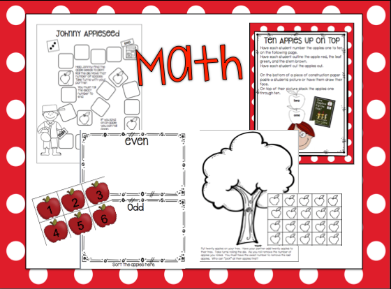 1st Grade Hip Hip Hooray!: Happy Birthday Johnny Appleseed!