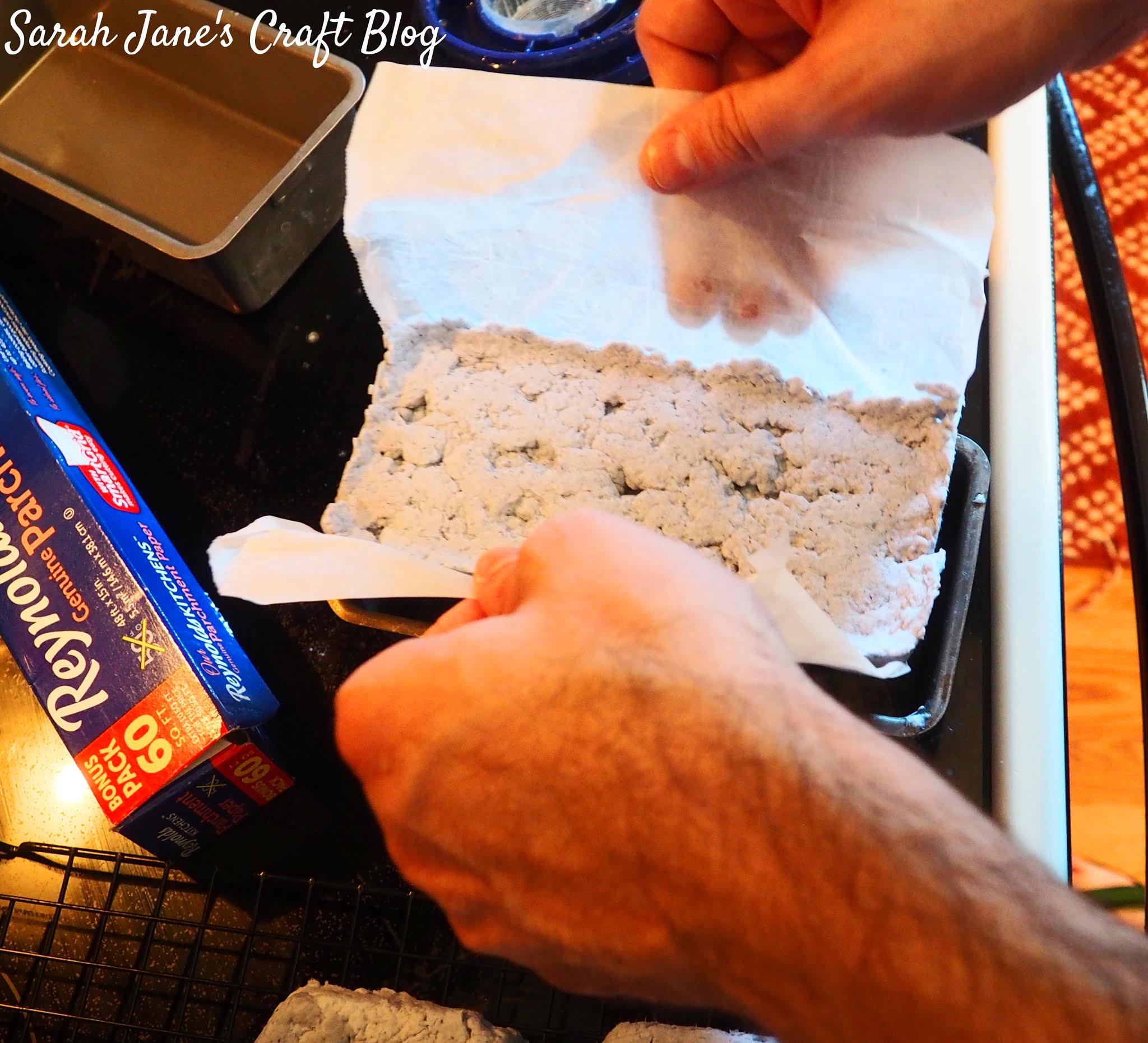 DIY Pressed Paper Logs