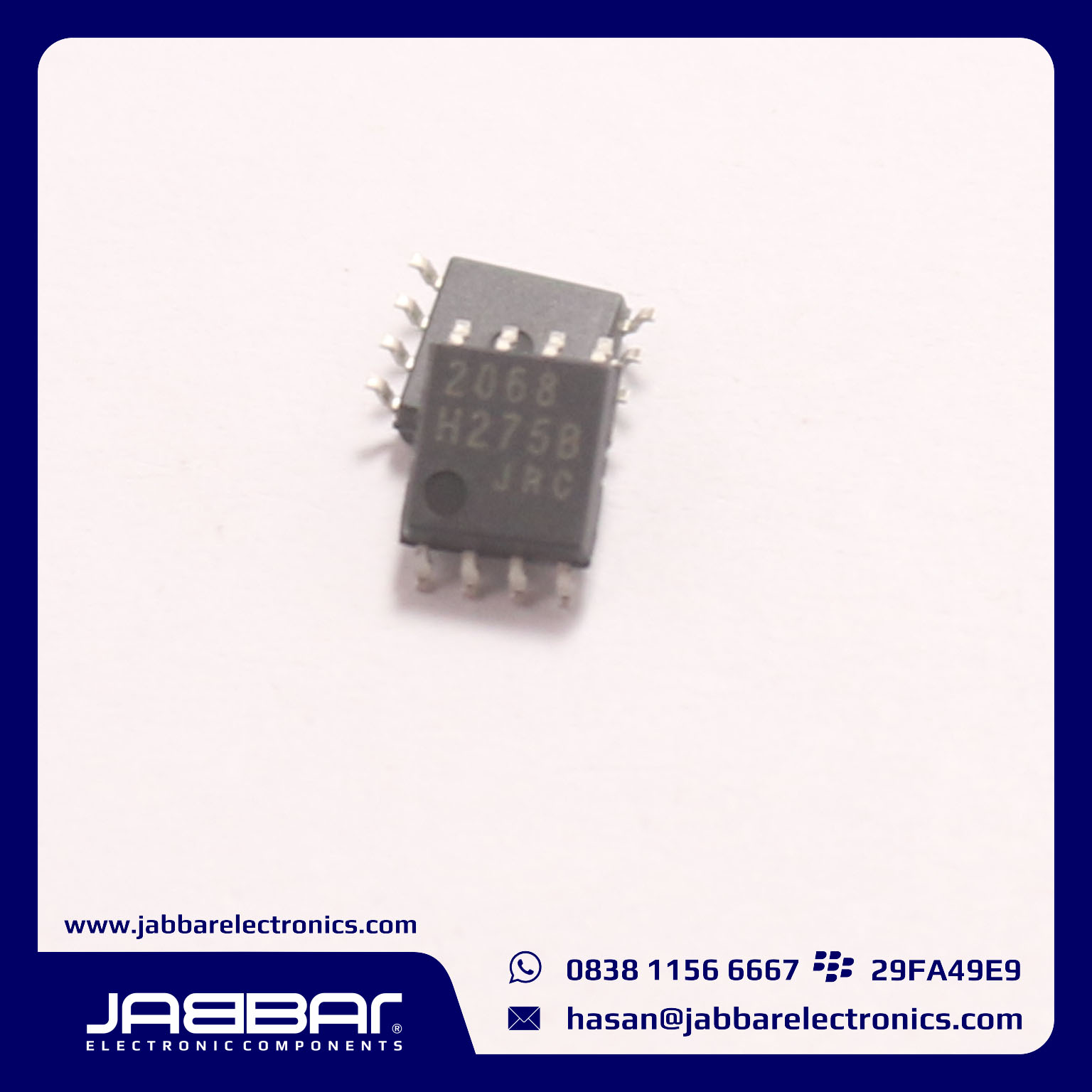 jual IC JRC2068 terlengkap dan termurah ~ Pusat Komponen Elektronika Online