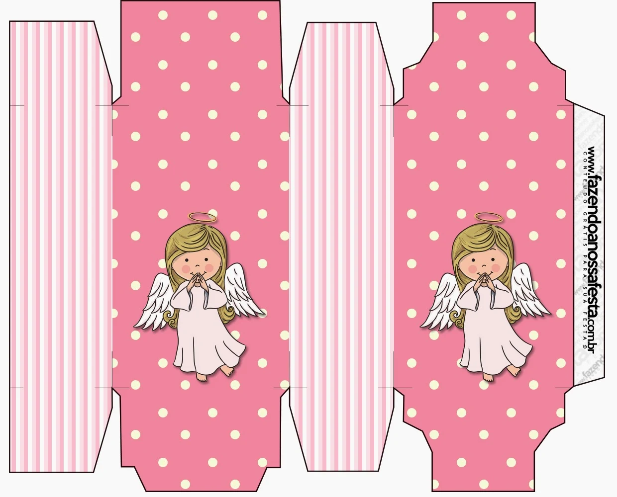 Angel Girl Free Printable Boxes. - Oh My Fiesta! in english