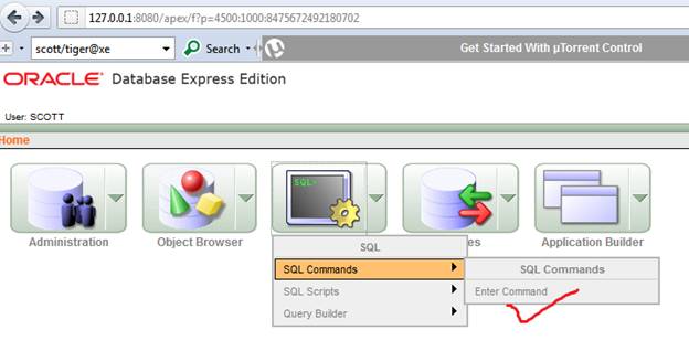 Steps for Oracle XE Installation With Scott Schema on Windows OS