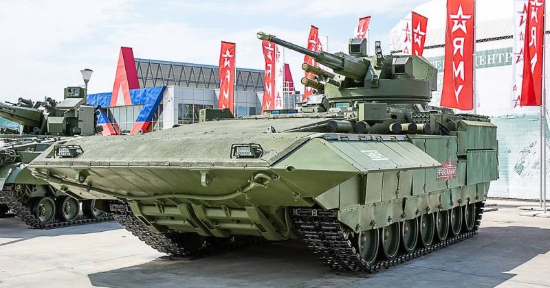 Military and Commercial Technology: Heavy BMP T-15 Armata with a new ...
