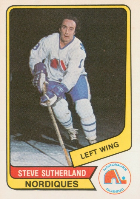 La vie est une puck: Steve Sutherland