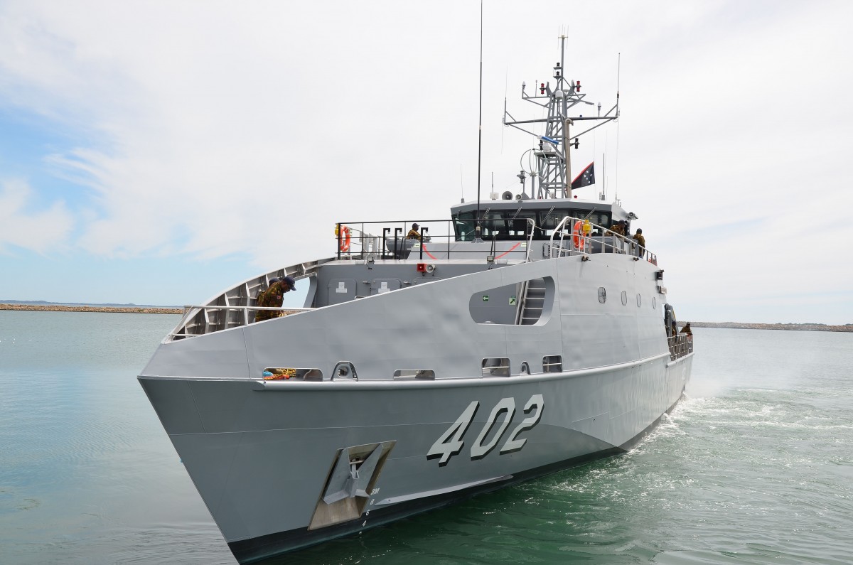 DEFENSE STUDIES: Austal Australia Delivers 9th Guardian class Patrol Boat