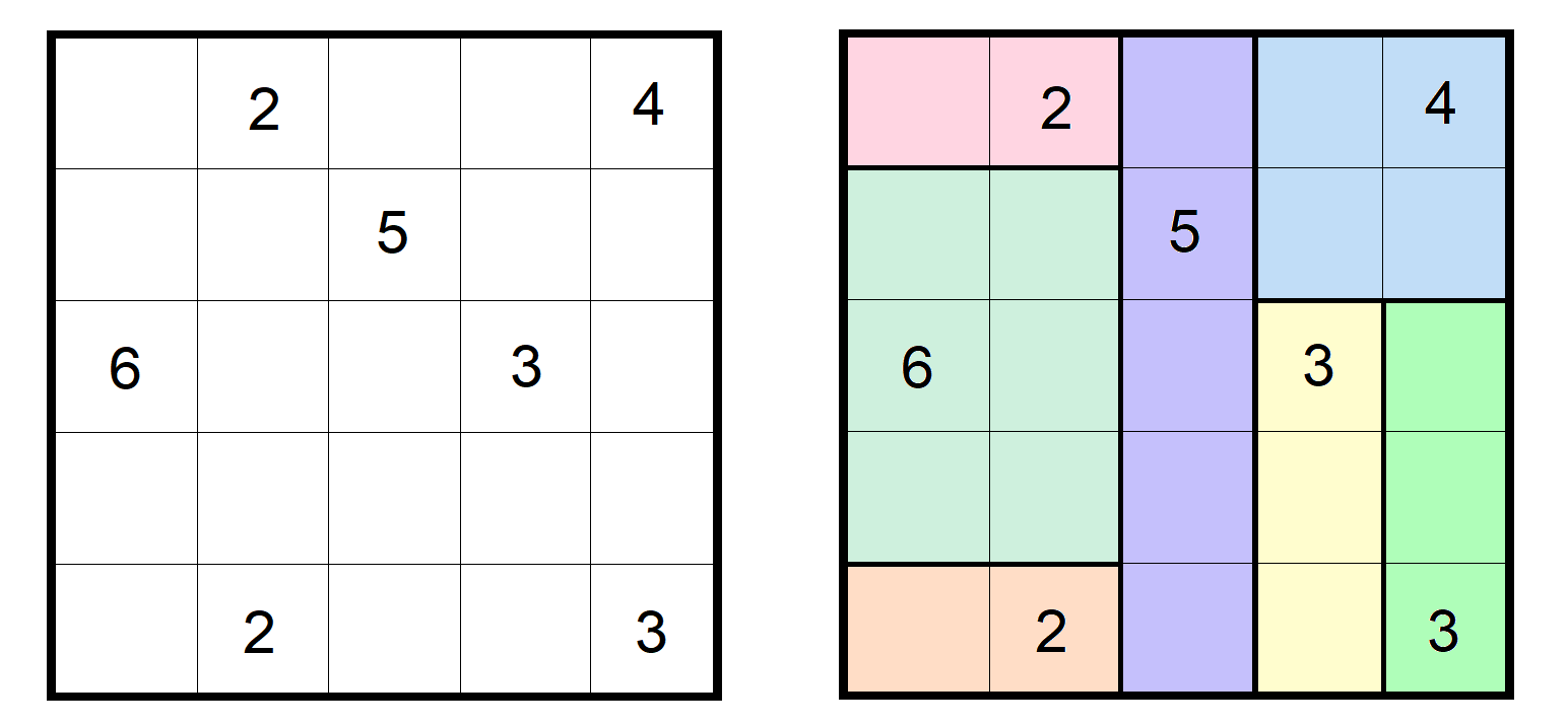Pleasant Puzzles: Puzzle 159: Shikaku