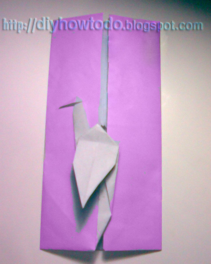 How to Fold an Origami Crane Envelope part 2. - D . I . Y . Done ! It ...