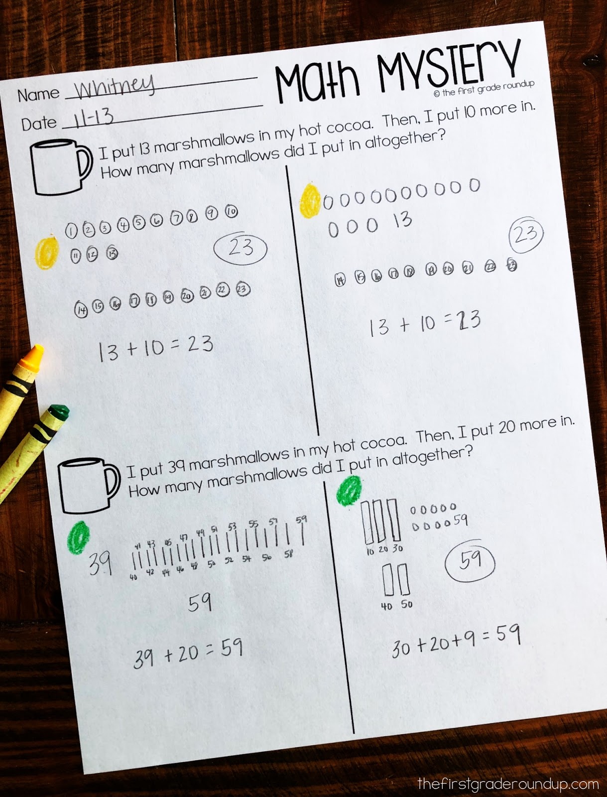 Using Efficient Math Strategies - The First Grade Roundup