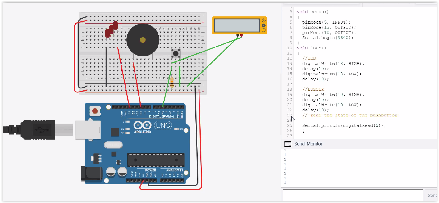 Informática : Arduino: pines digitales