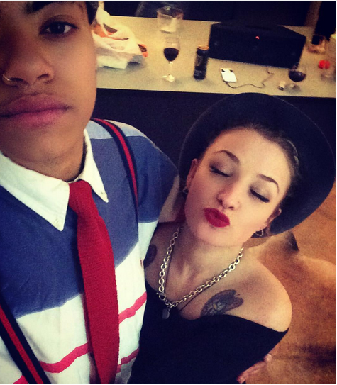 Pictures of Sade Adu's lesbian daughter transitioning from female to male