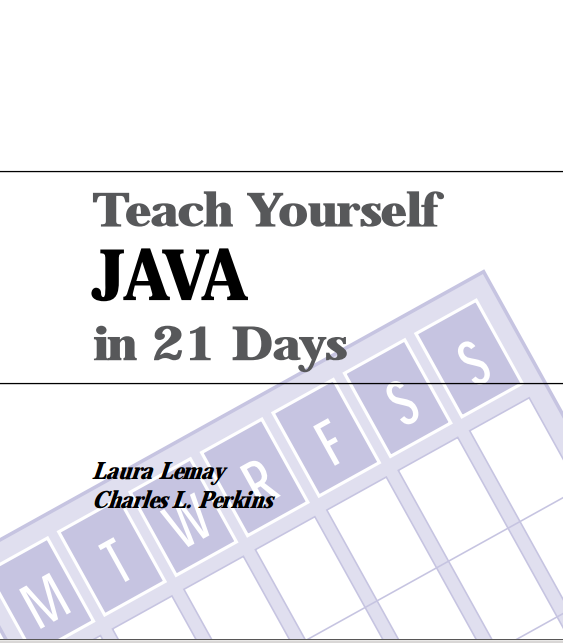 Teach Yourself Java In 21 Days Ebook Free Download ~ Pune University Bachelor Of Engineering