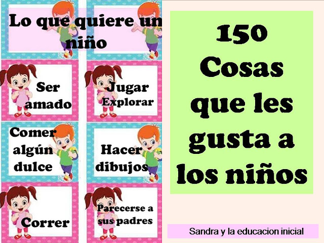 CONOCE LO QUE MÁS LES GUSTA A LOS NIÑOS: 150 COSAS DE MILES QUE LES GUSTAN