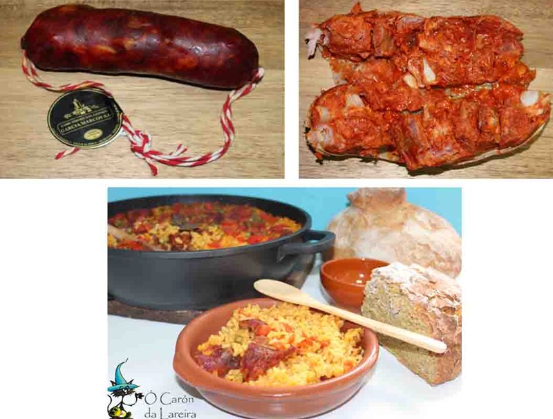 Arroz de pueblo con androlla