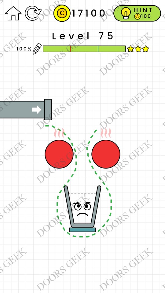 Happy Glass Level 75 Solution ~ Doors Geek