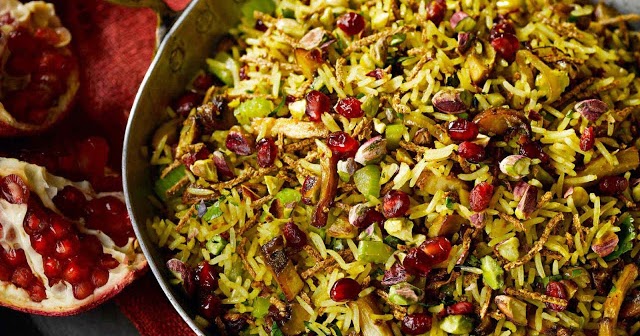 Lebanese Rice Pilaf Recipe | Arabic Food Recipes