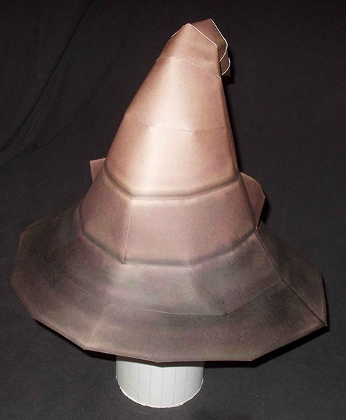 Final Fantasy: Wizard's Petasos Papercraft Hat | Paperized Crafts