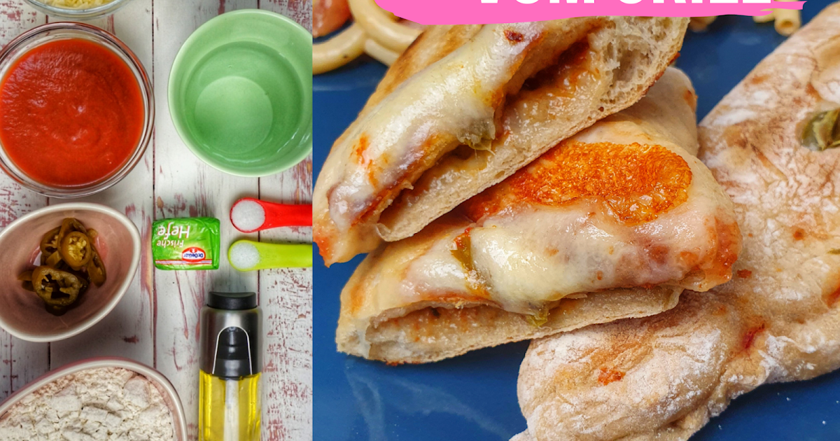 Pizzataschen vom Grill