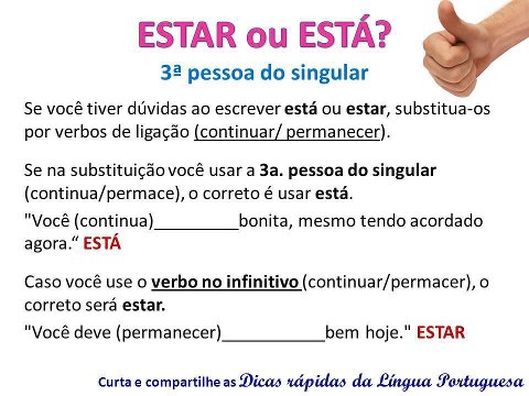 JP : ESTAR OU ESTÁ?