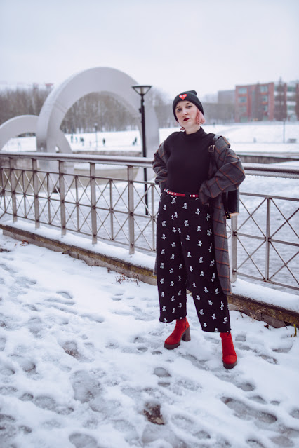 Les bottines rouges — Slanelle Style