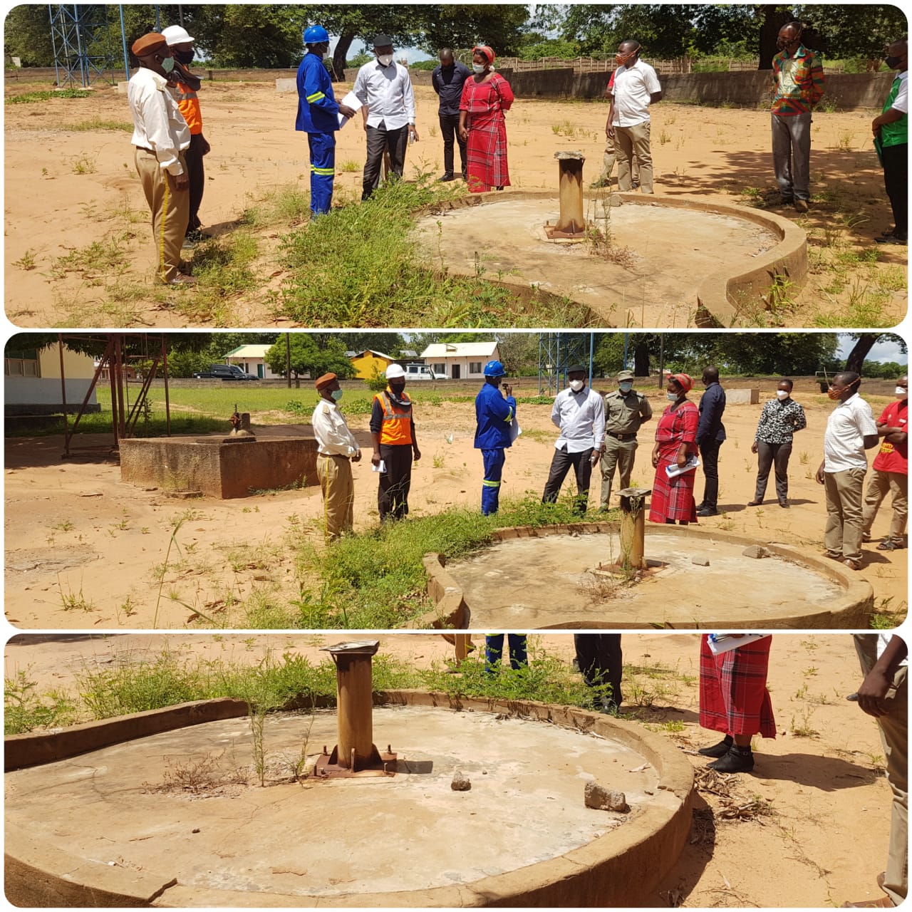 Administrador do Distrito de Chongoene visita Nguzene