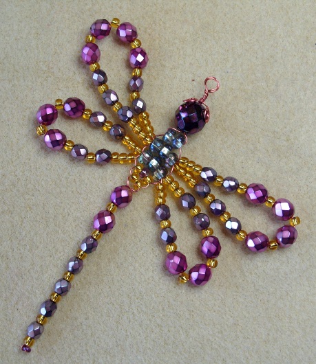 Little Beader: More Beaded Dragonflies