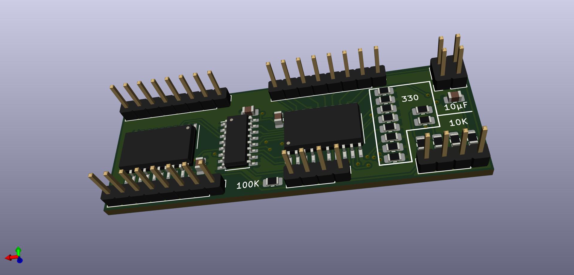8-bit CPU: design the PCBs