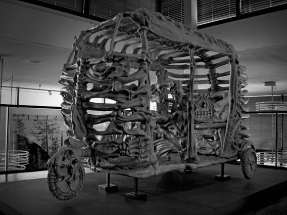 Art Car Central: Bone Art Cars Discovered - The End is Near for the ...