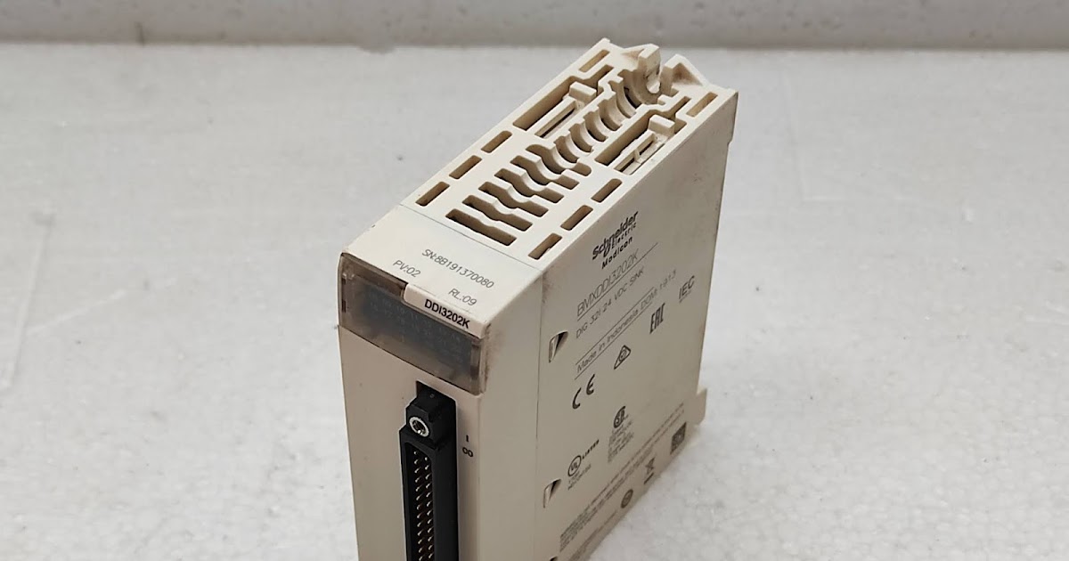 SCHNEIDER ELECTRIC BMXDDI3202K DISCRETE INPUT MODULE