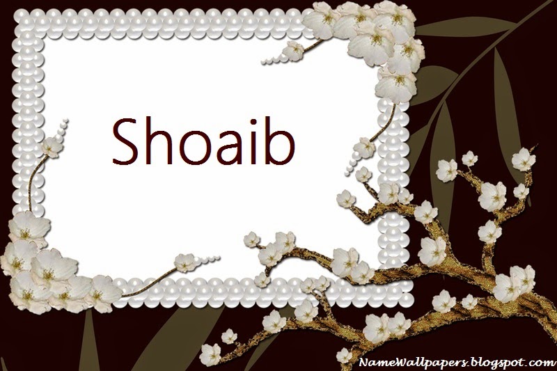 Shoaib Name Wallpapers Shoaib ~ Name Wallpaper Urdu Name Meaning Name Images Logo Signature