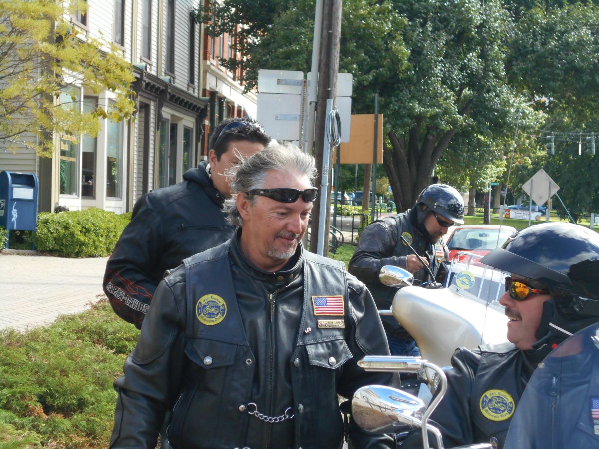 Beard in the Wind - New London MC: Great day for a ride....