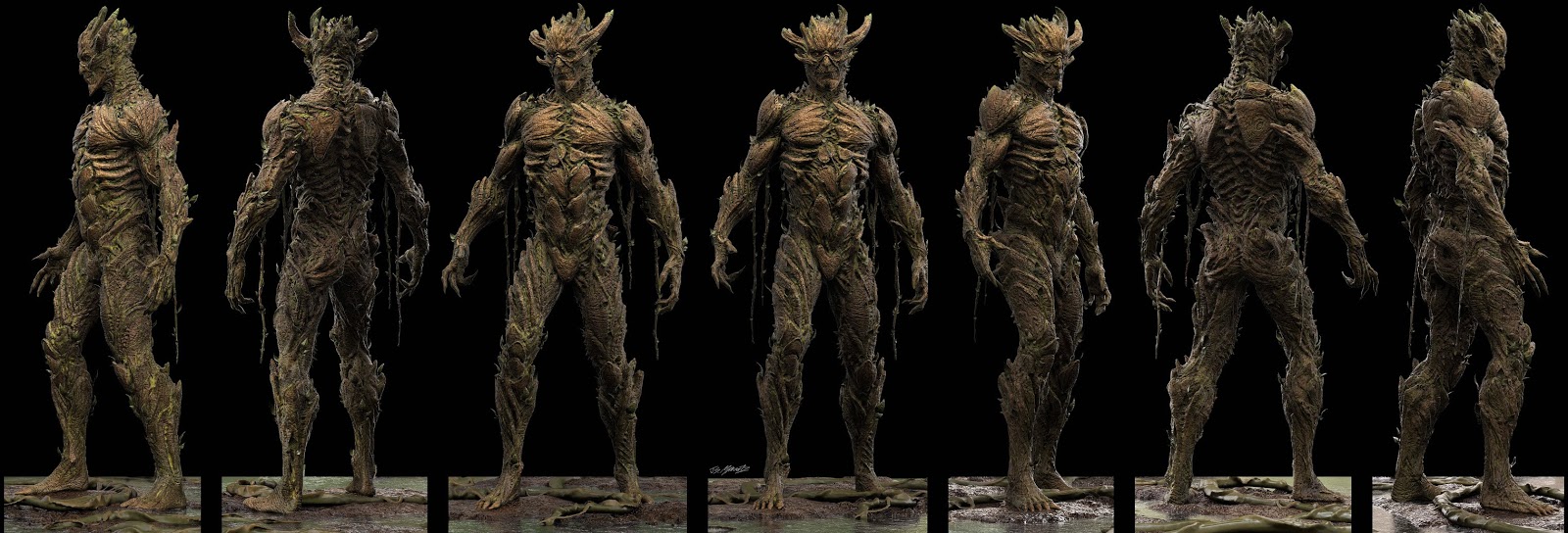 Floronic Man Designs for SWAMP THING